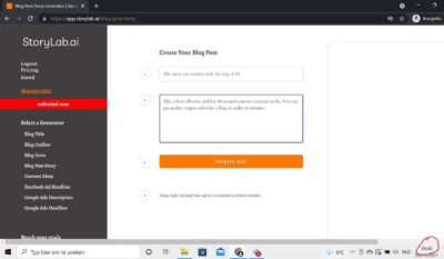Blog Content Generators. Powered by AI [Start for Free]