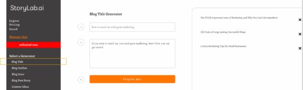 Blog Title Generator - Powered by AI [Start With Free Trial]