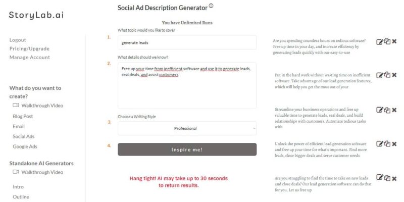A/B Test Linkedin Ads With Artificial Intelligence (AI)