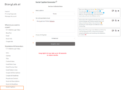 AI-Powered Tweet Generator - Create Catchy Twitter Captions