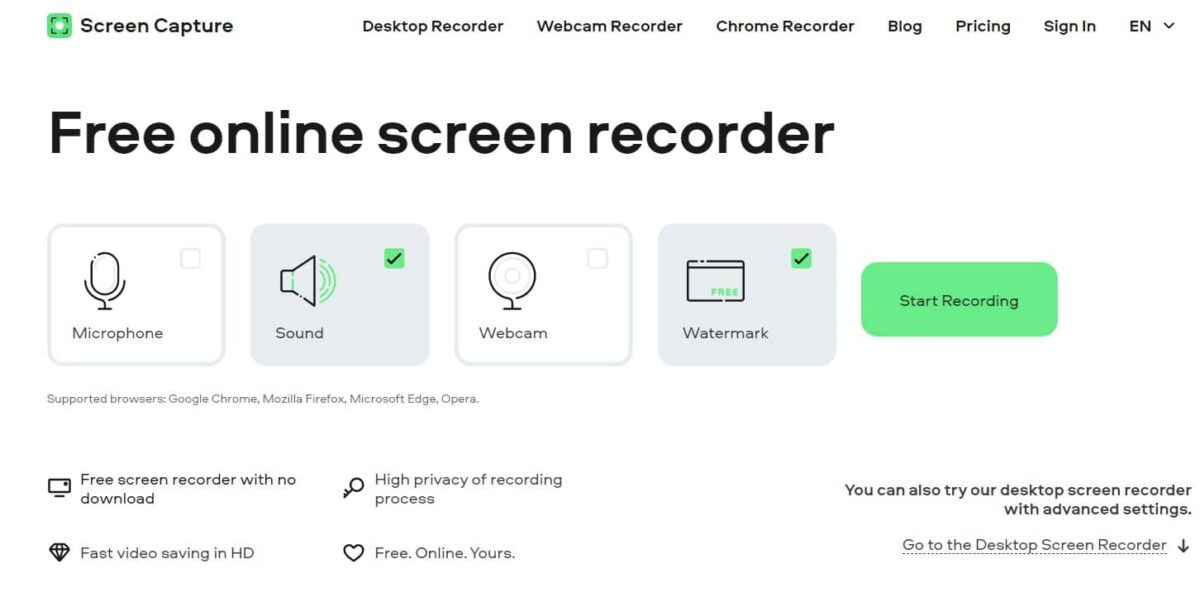 Top 5 Online Screen Recorder Tools