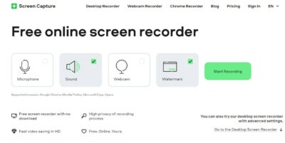 Top 5 Online Screen Recorder Tools
