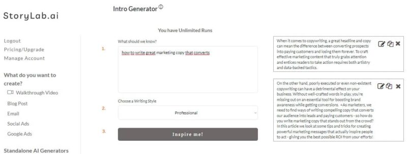 AI-Powered Text - Content - Sentence Expander [Start for Free]