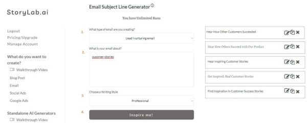 Lead Nurturing Email Subject Line Examples [+ AI Tool]