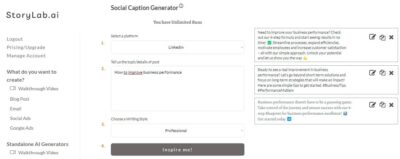B2B LinkedIn Content Ideas [+ LinkedIn Caption Generator]