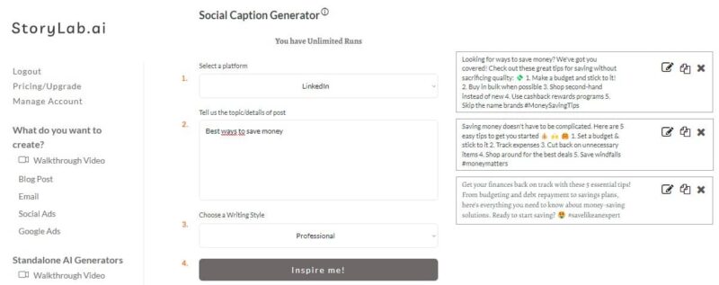 Effective Banking LinkedIn Content Ideas [+ LI Caption Generator]