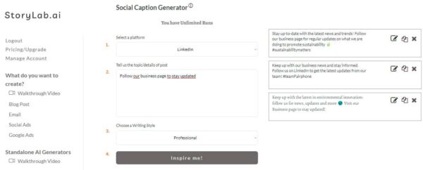 Effective Business LinkedIn Content Ideas [+ LI Caption Generator]