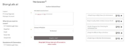 Examples of Environmental Blog Post Titles That Will Inspire You