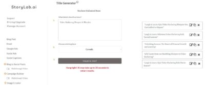 AI YouTube Video Idea Generator [Start for Free]
