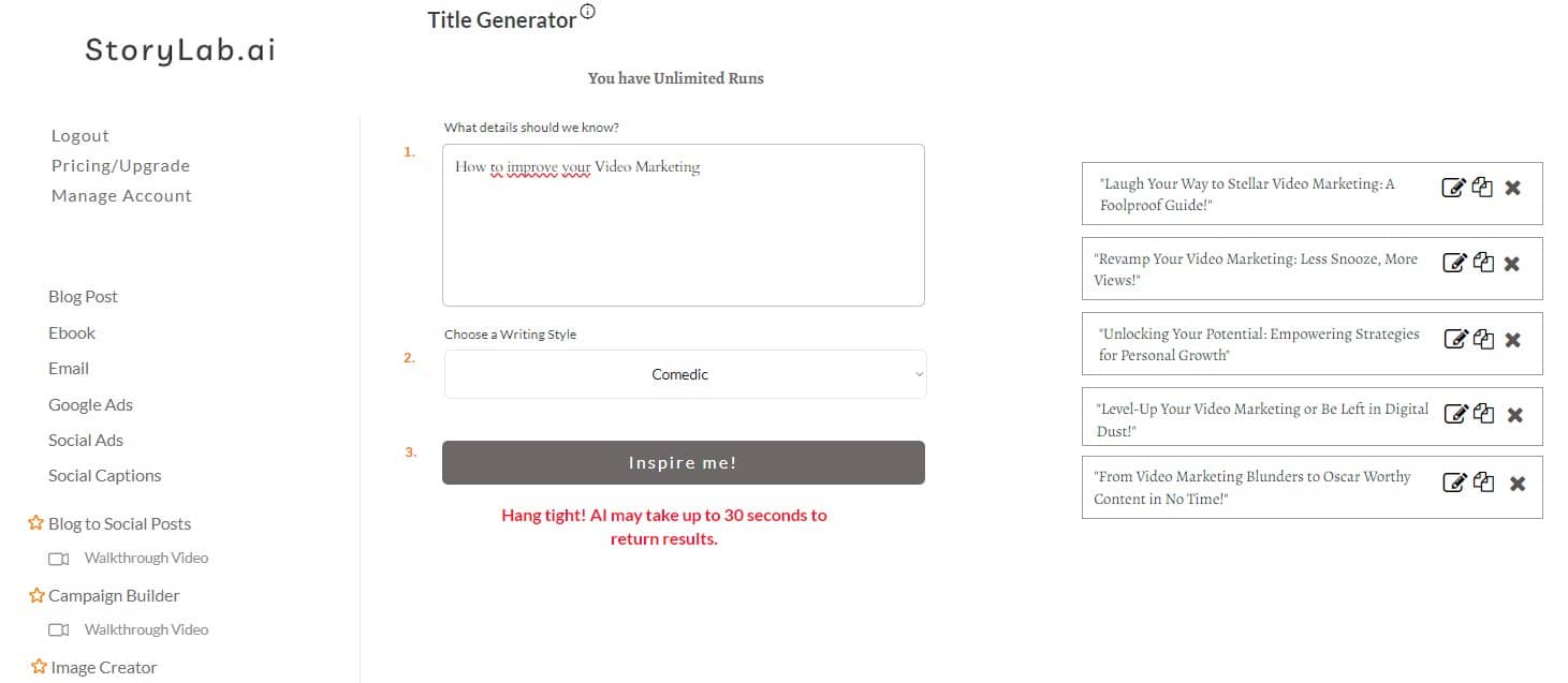 AI YouTube Video Script Generator [Start for Free]