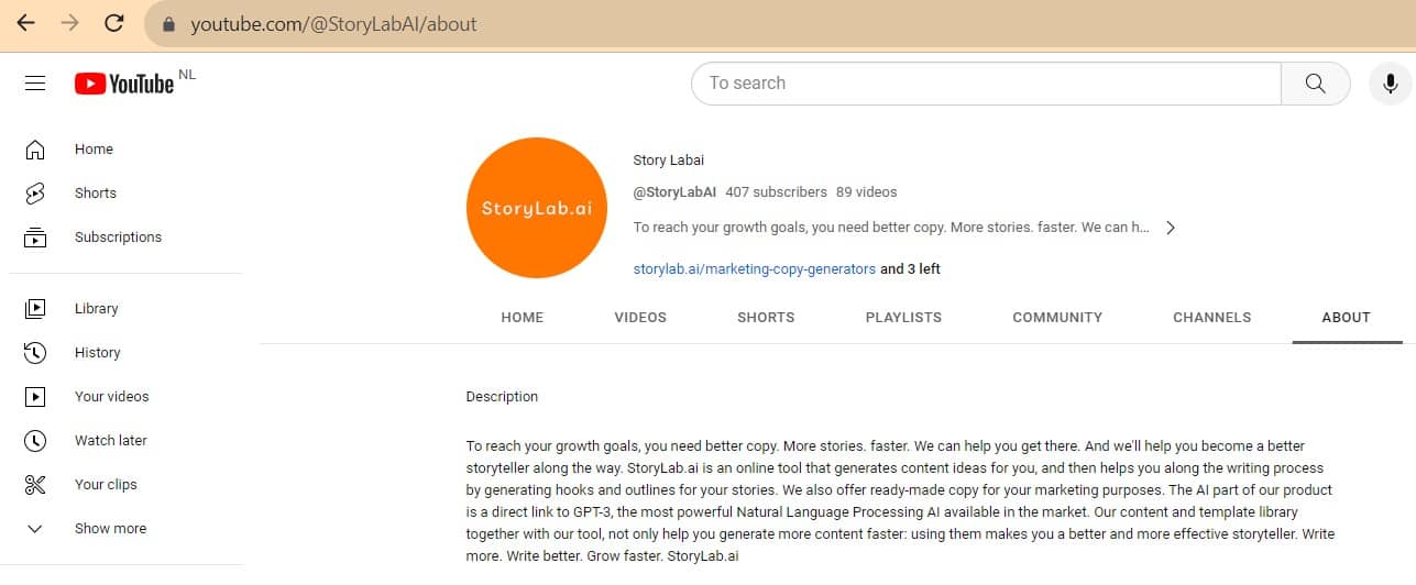 Generador de descripción de YouTube. Desarrollado por AI [Empezar gratis]