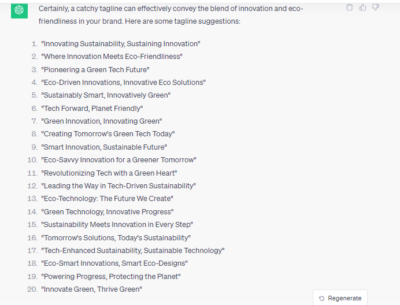How To Generate Trademark Ideas Using ChatGPT