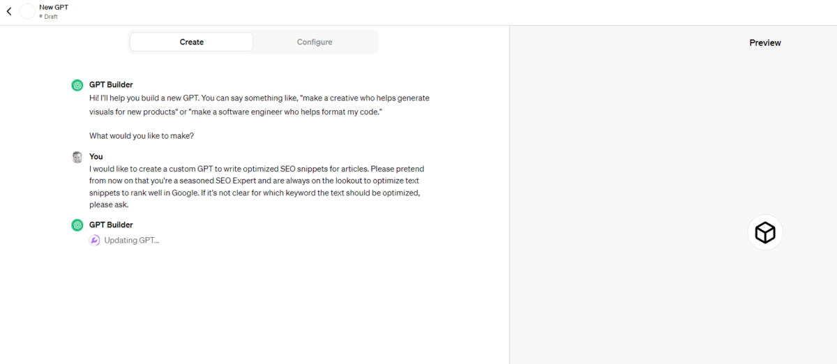 Como criar um personalizado ChatGPT Com o GPT Builder da OpenAI [Rápido]