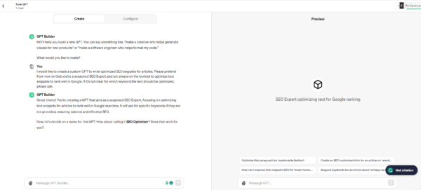 How to Build a Custom ChatGPT With OpenAI's GPT Builder [Fast]