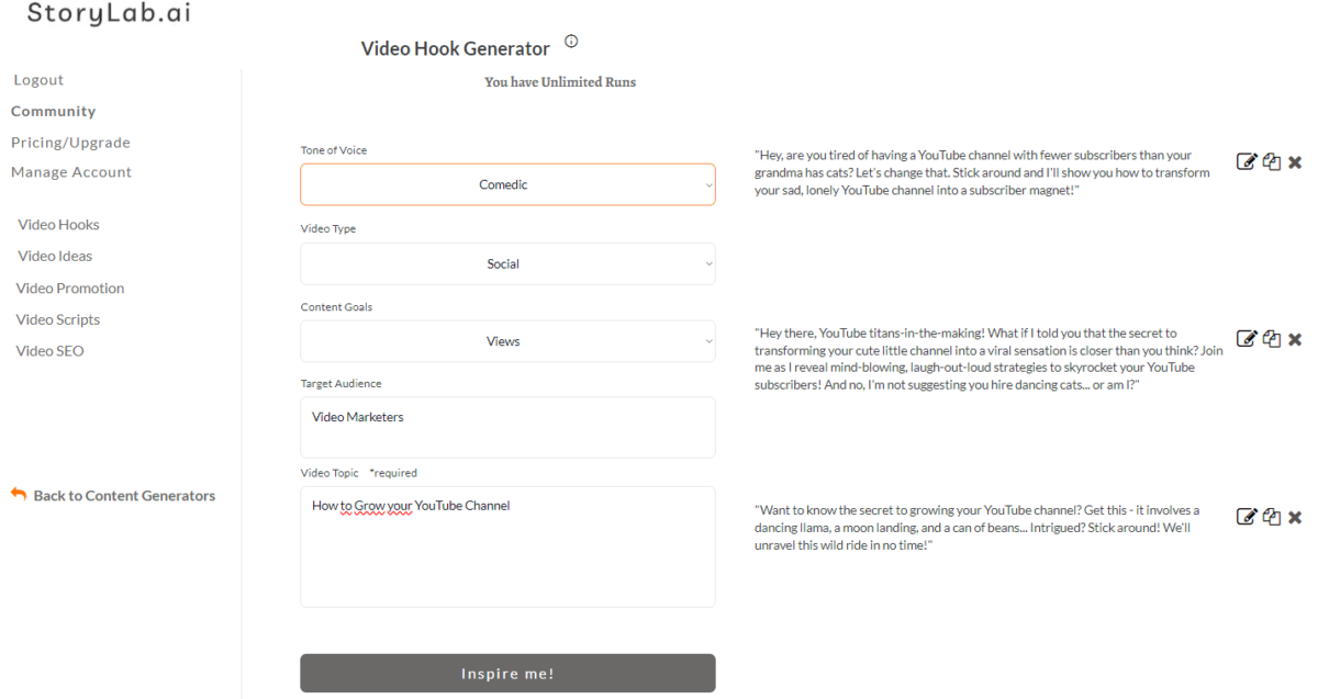 AI Video Hook Generator - Create Engaging Videos [Start for Free]