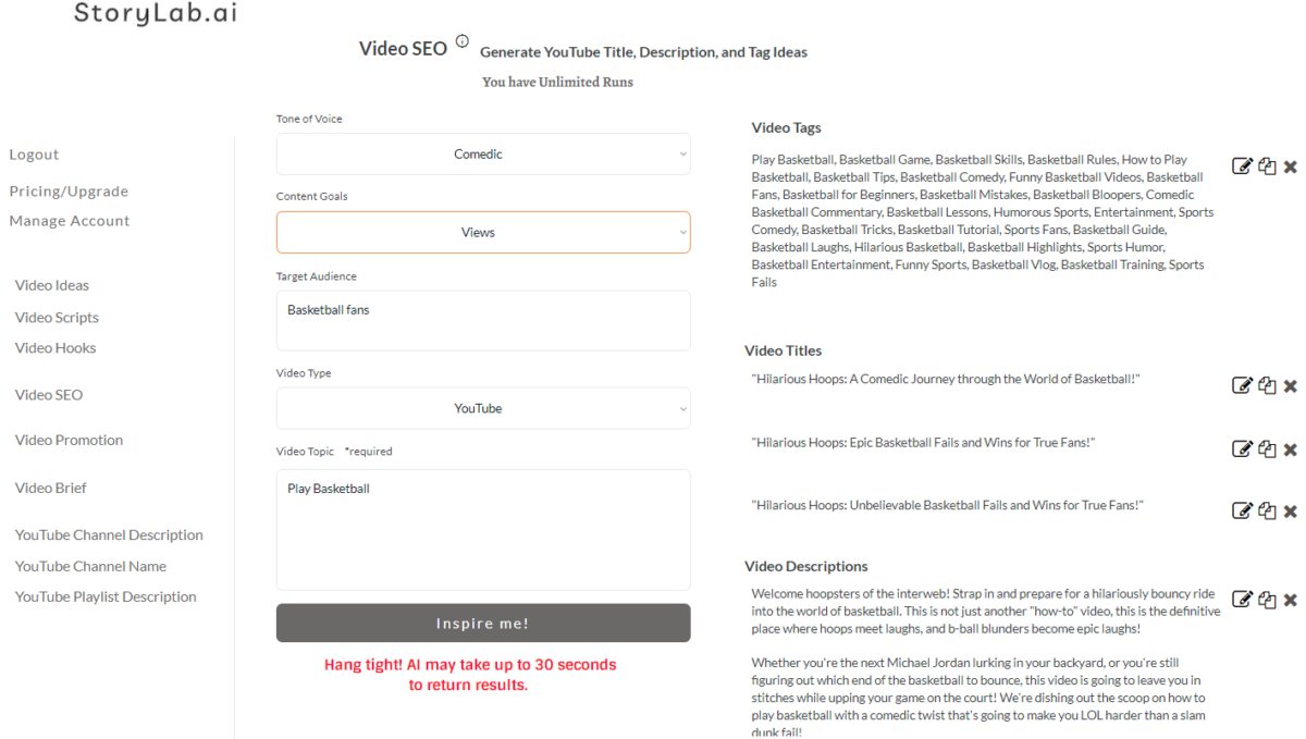 Sports YouTube Video Title Examples [+ AI Title Generator]
