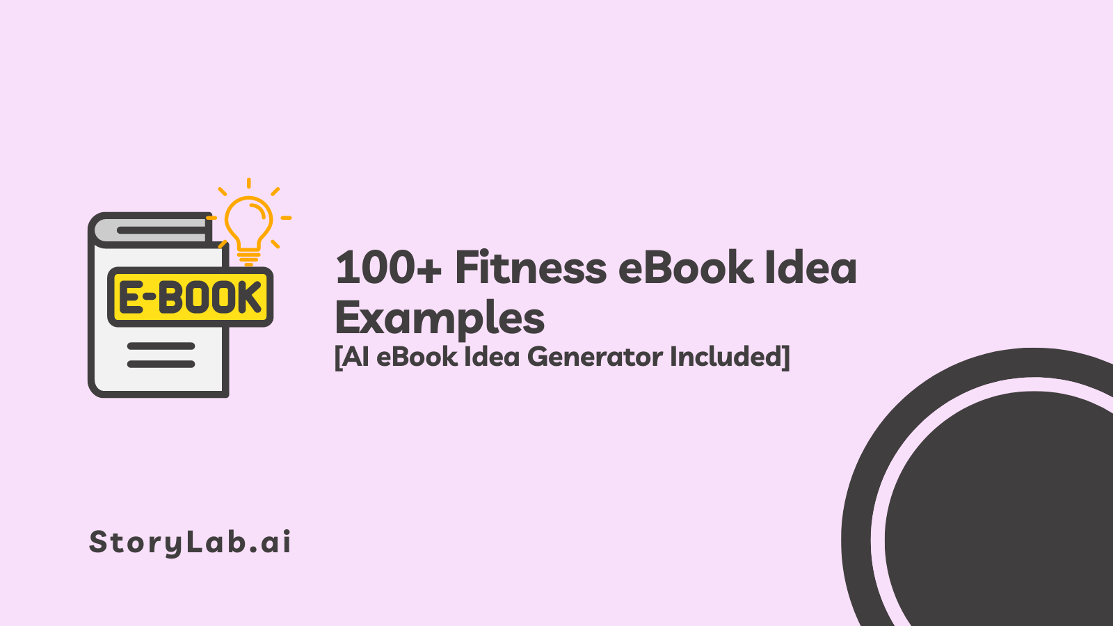 100+ Fitness eBook Idea Examples and AI eBook Idea Generator