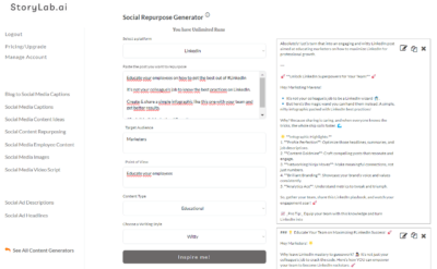 AI Social Media Post Generator [Start for Free]