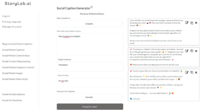 AI Social Media Post Generator [Start for Free]