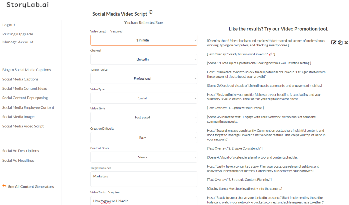 AI Social Media Post Generator [Start for Free]
