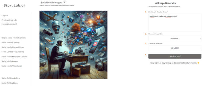 AI Social Media Image Generator [Start for Free]