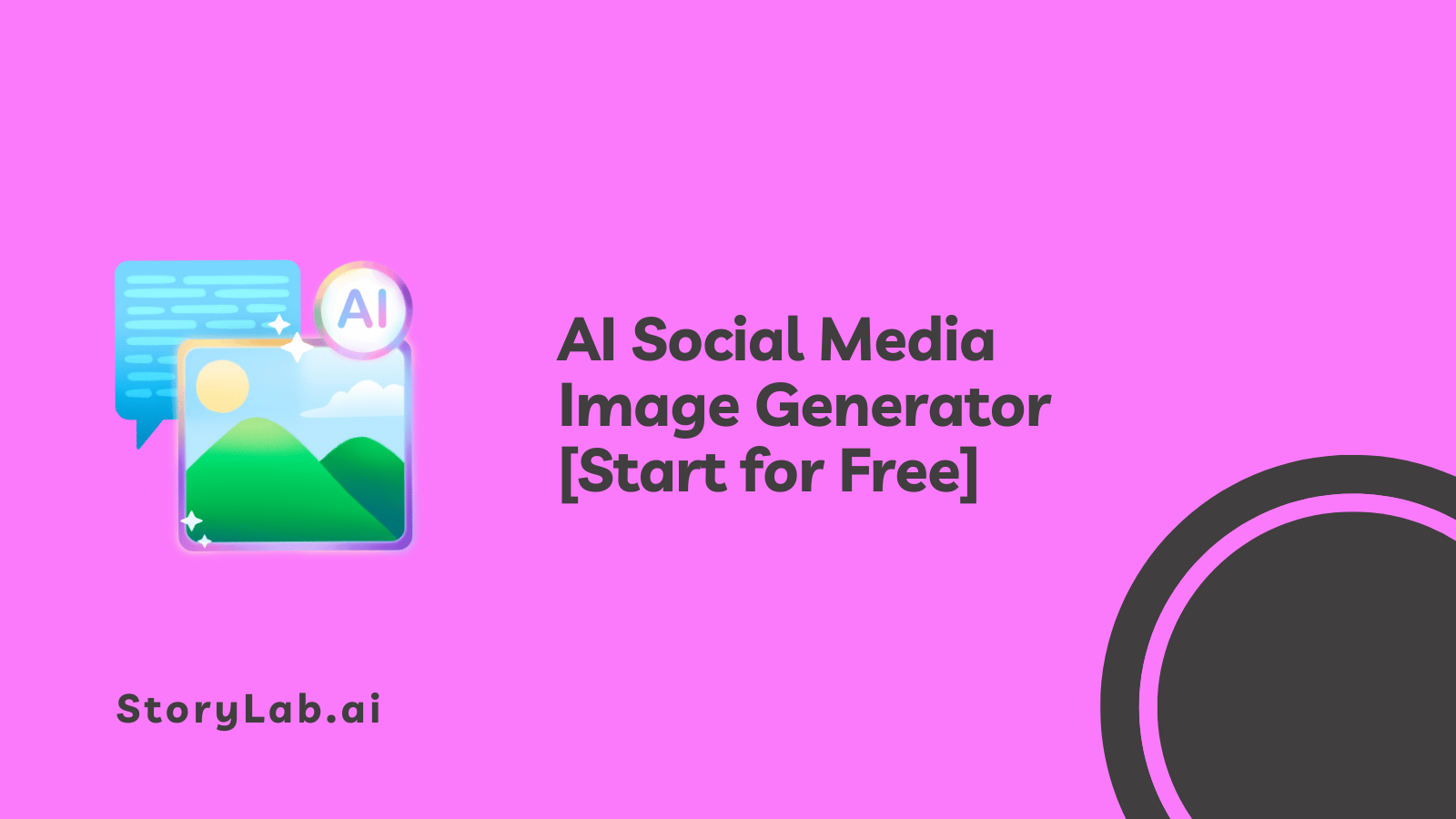 AI Social Media Image Generator - Effective Visuals [Start Free]