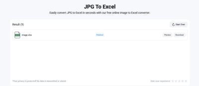 Image to Excel for E-Commerce: Product Listings to Spreadsheets