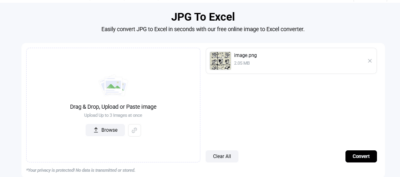 Image to Excel for E-Commerce: Product Listings to Spreadsheets