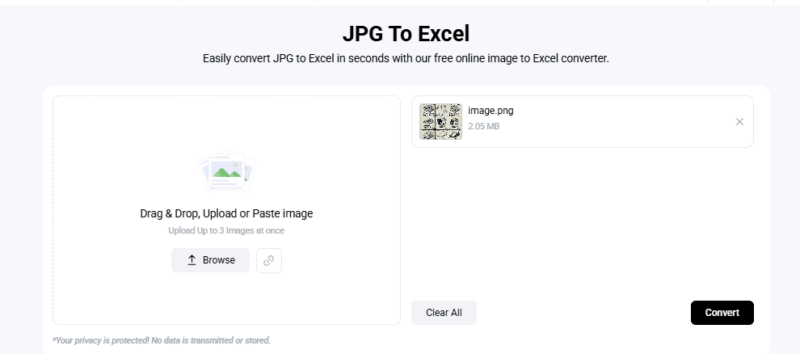 Image to Excel for E-Commerce: Product Listings to Spreadsheets